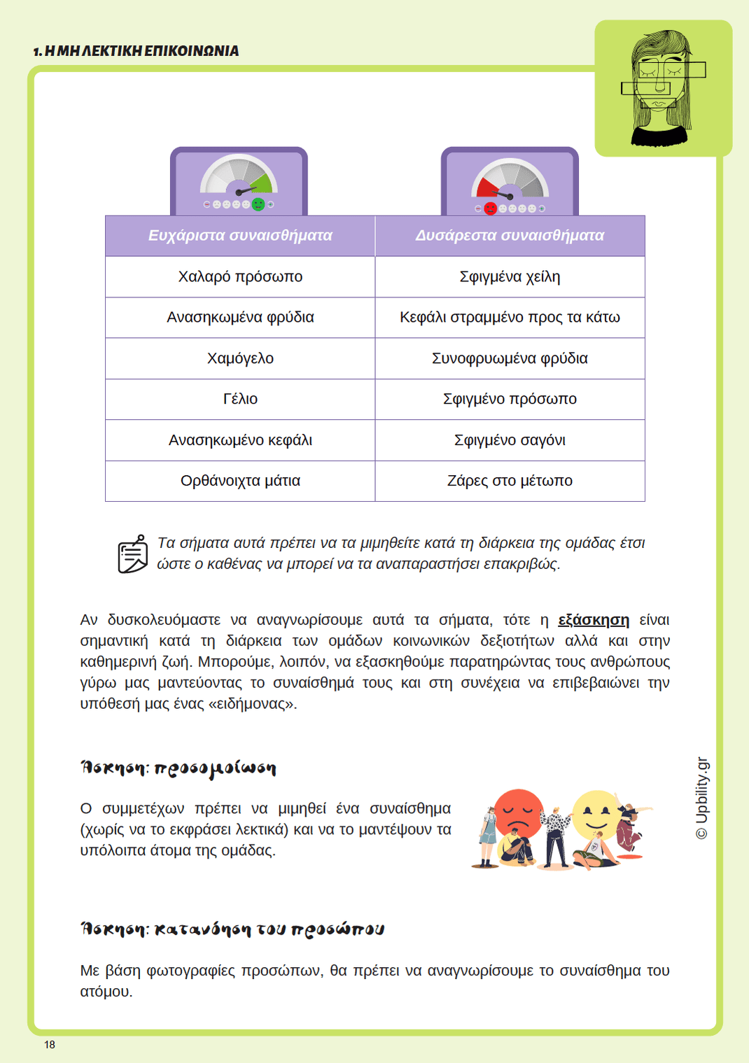 ΕΞΑΣΚΗΣΗ ΚΟΙΝΩΝΙΚΩΝ ΔΕΞΙΟΤΗΤΩΝ για εφήβους και ενήλικες με αυτισμό ...